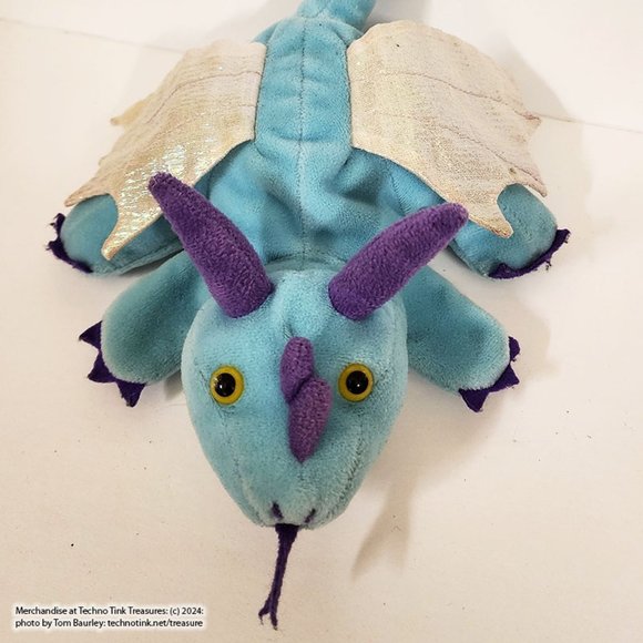 Toys | Light Blue Baby Dragon Hand Puppet | Poshmark